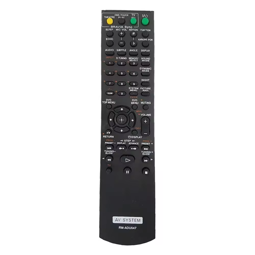 RM-ADU047 Replacement Remote for Sony DVD Players