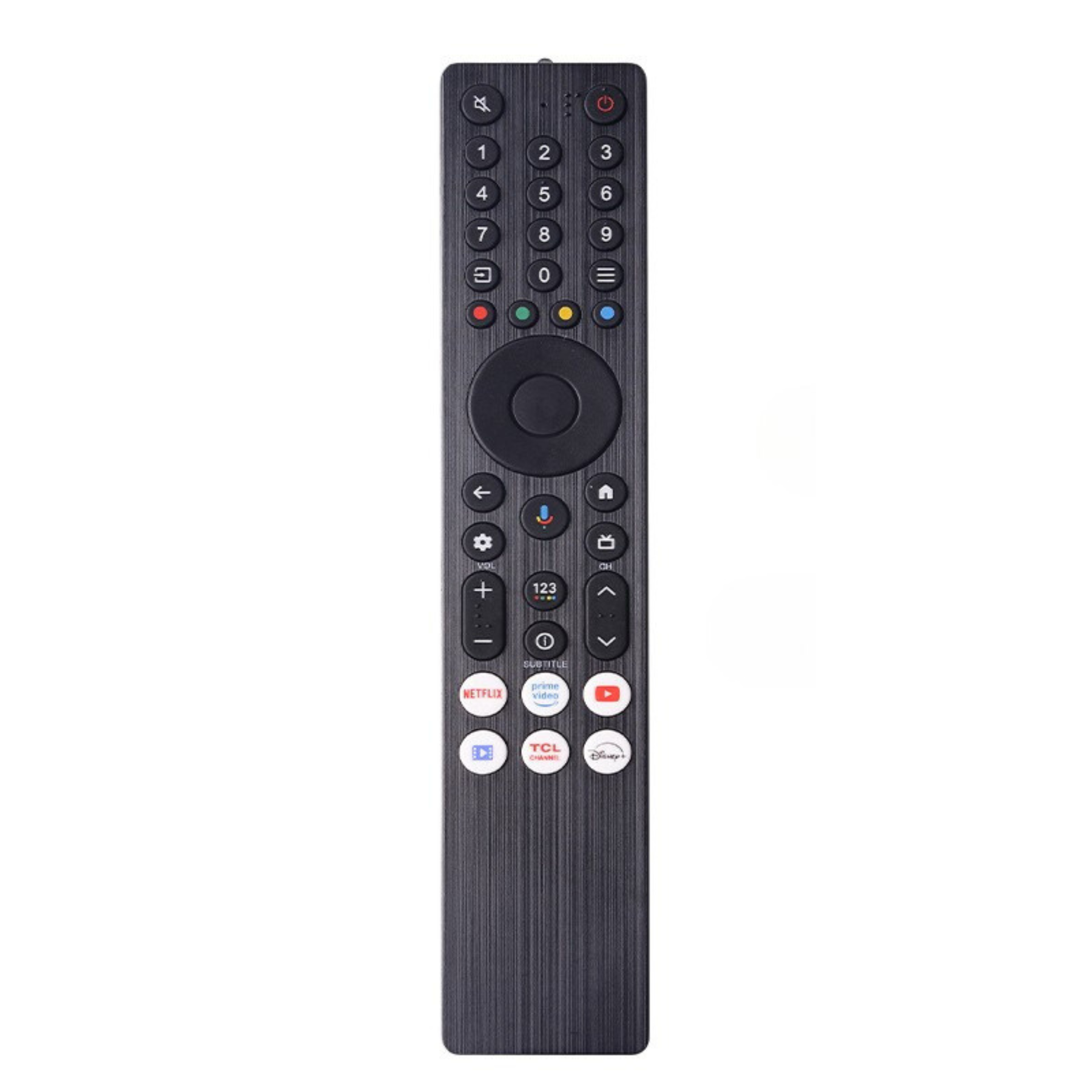 RC833A FMB1 B5 IR Replacement Remote for TCL Televisions (Without Voic